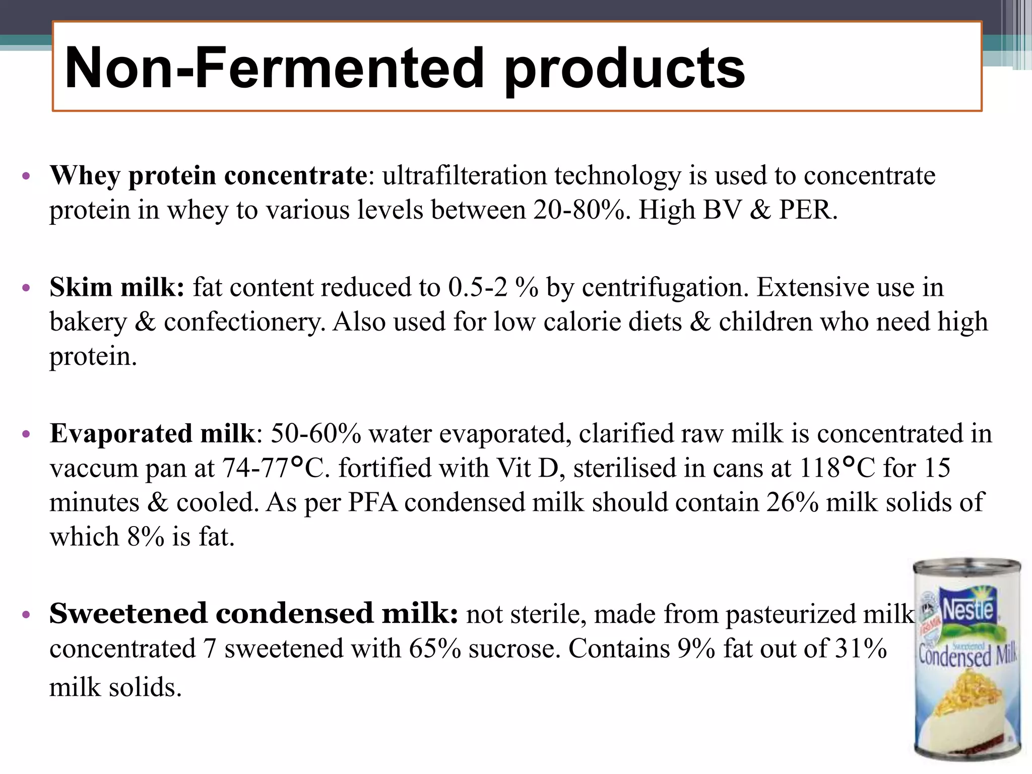 Milk and milk products | PPTX
