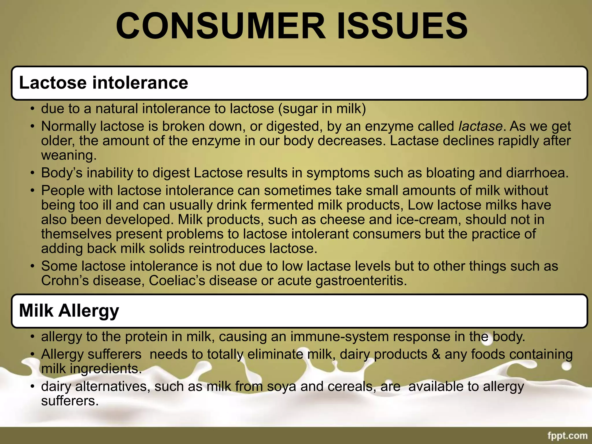 Milk and milk products | PPTX