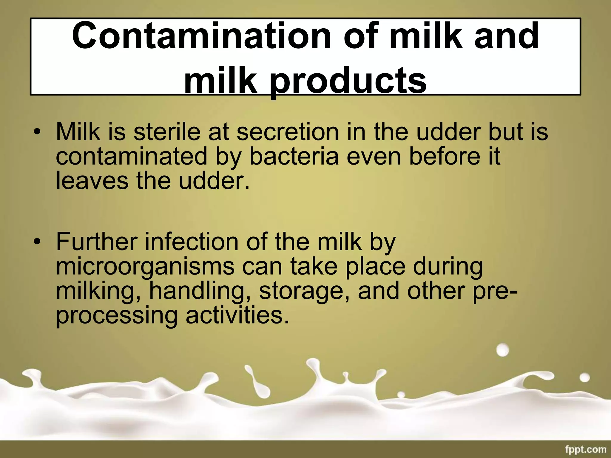 Milk and milk products | PPTX