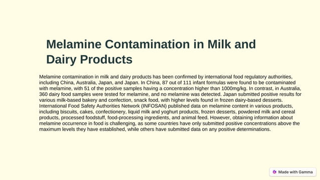 milk Introduction to Melamine in Milk and Dairy Products.pdf