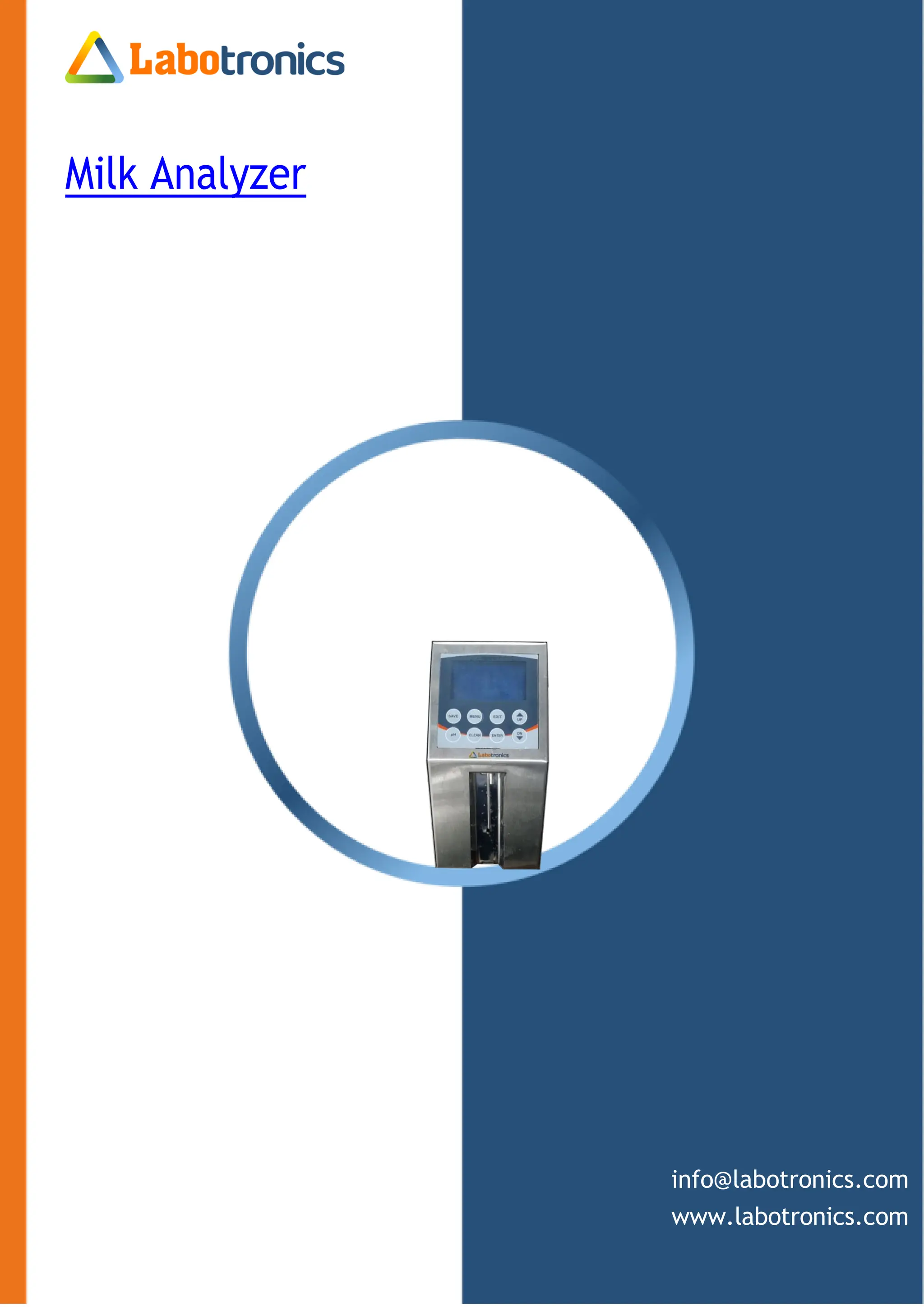 Milk-Analyzer laboratory equipment.pdf . | PDF