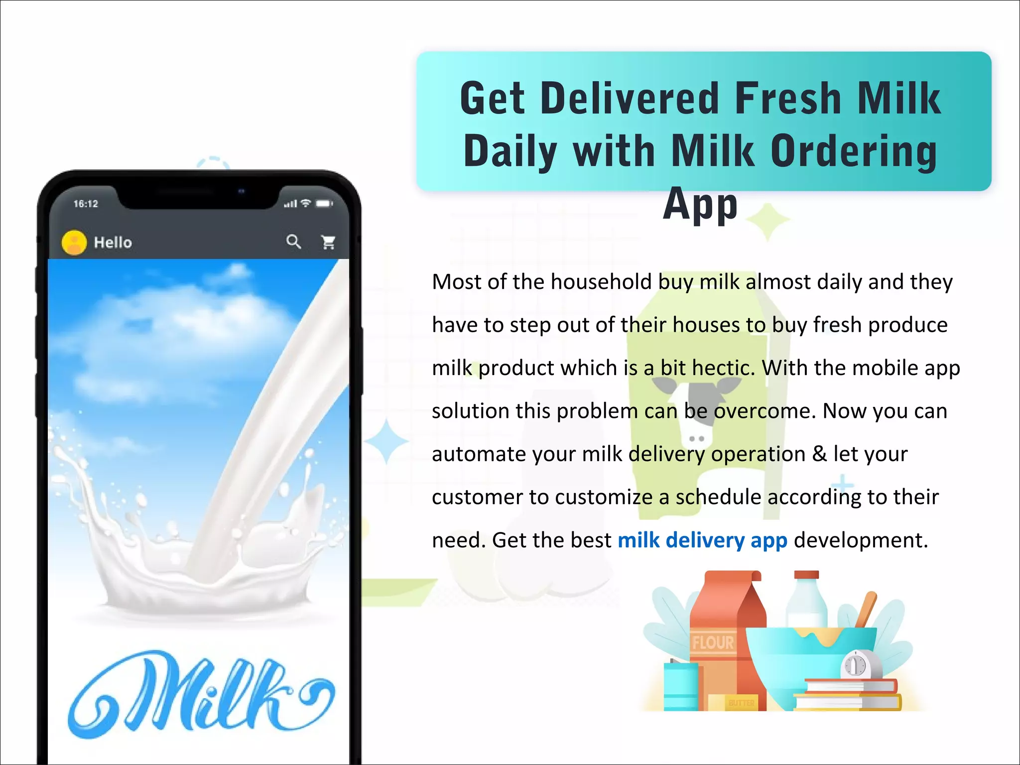 Milk Delivery App | PPT