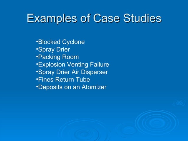 Milk Powder Combustible Dust Hazards | PPT | Agriculture | Industries