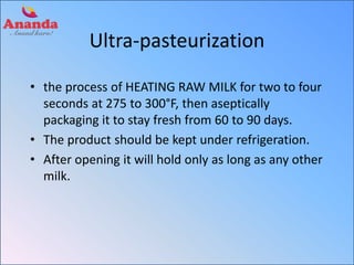 Milk Benefits | PPTX