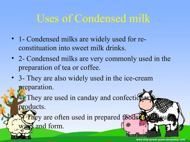 condensed milk processing | PPT | Desserts and Baking | Food & Drink