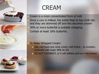 Milk and dairy foods | PPT