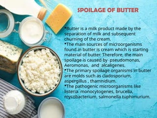 MILK AND MILK PRODUCTS- source, contamination, spoilage and prevention ...