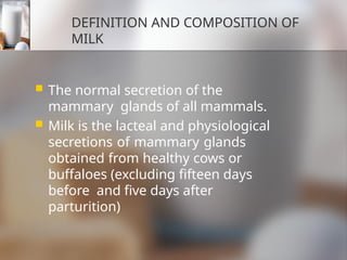 Milk and Milk Products_Food Biotechnology.pptx | Nutrition | Healthy Living