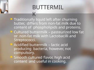 Milk and Milk Products_Food Biotechnology.pptx | Nutrition | Healthy Living