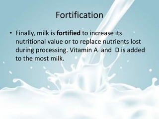Milk and milk products | PPTX