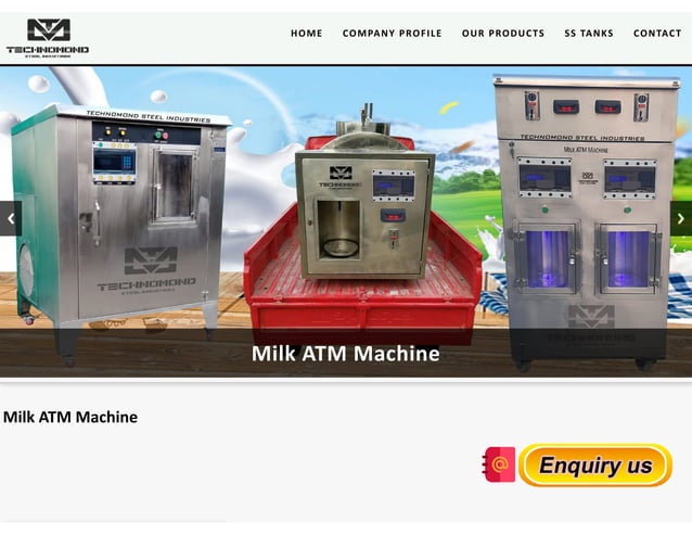 Milk ATM Machine | PPT
