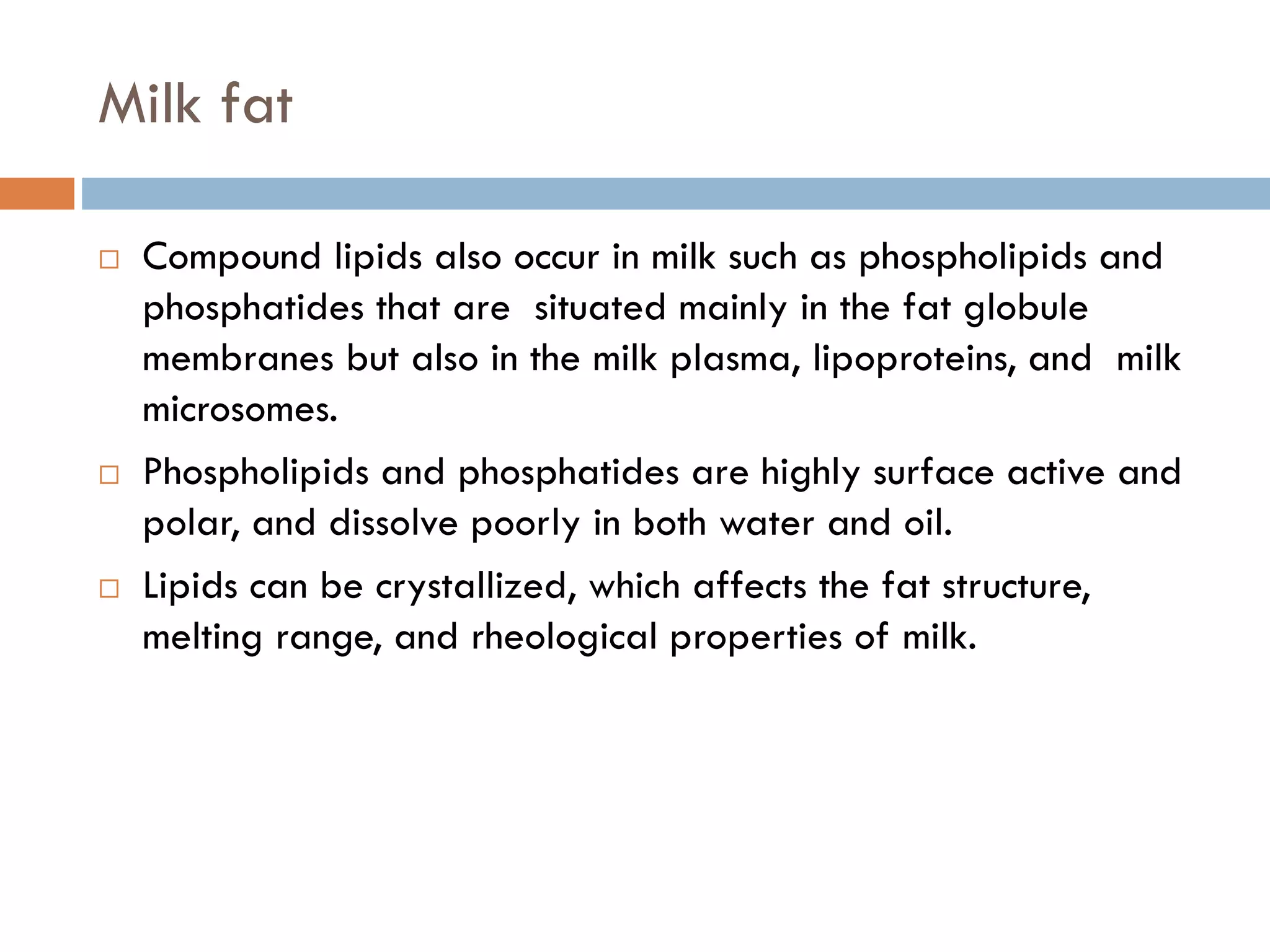 Milk chemistry and composition - Basics for Dairy processing | PDF