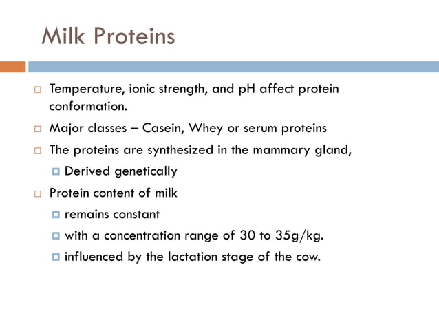 Milk chemistry and composition - Basics for Dairy processing | PDF ...