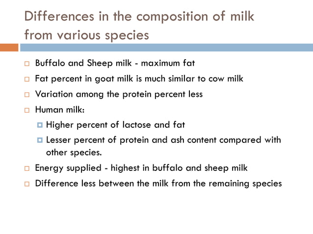 Milk chemistry and composition - Basics for Dairy processing | PDF ...