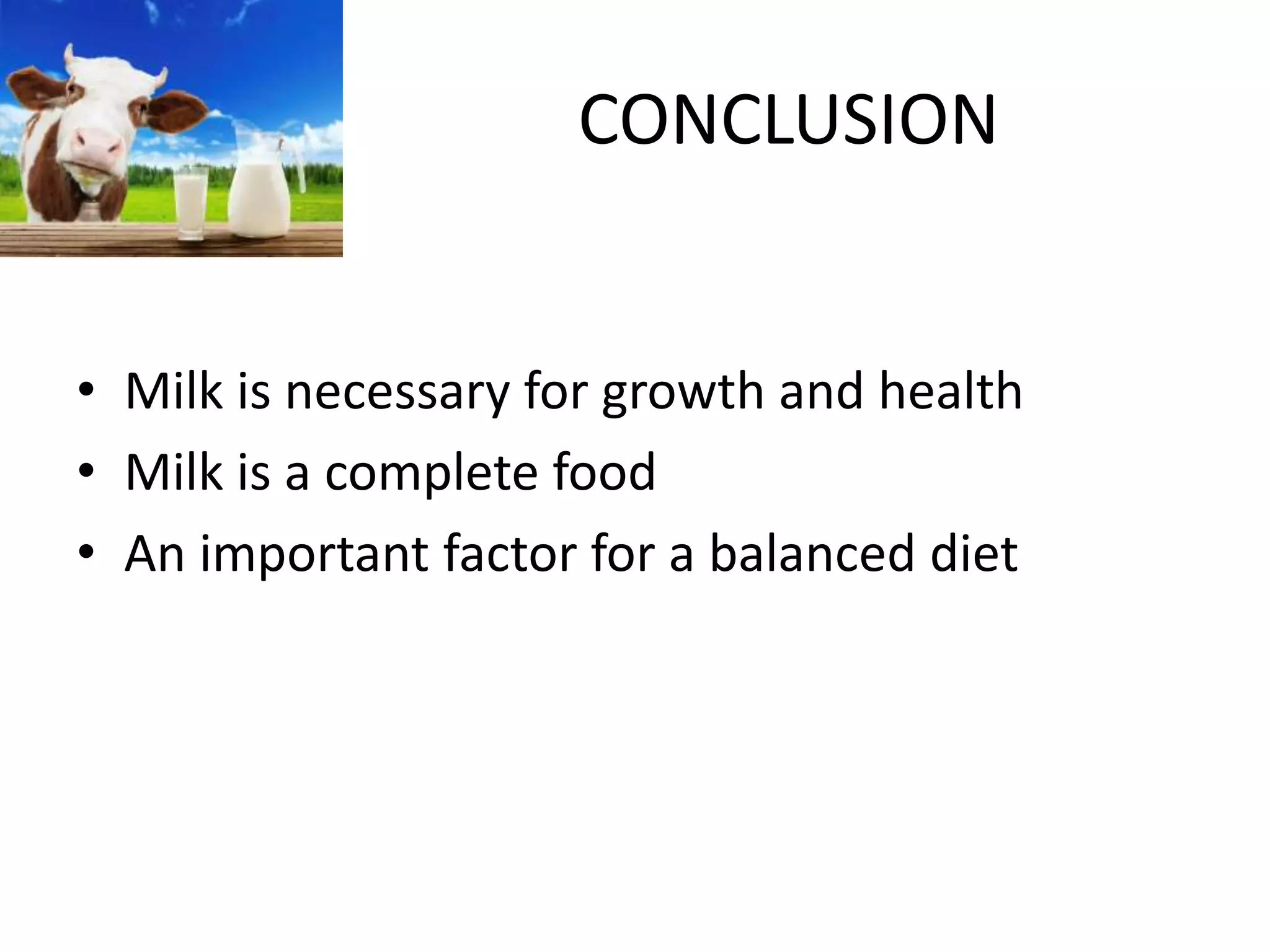 Milk defination, properties and nutrition | PPTX
