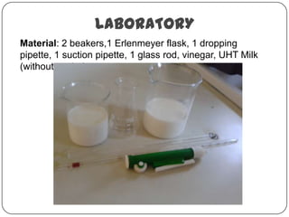 Milk experiment | PPTX | Food & Drink