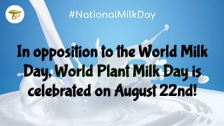 National Milk Day | Quick Facts | TackOn | PDF
