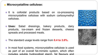 Milk fat replacers carbohydrate based | PPTX