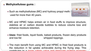 Milk fat replacers carbohydrate based | PPTX | Chemistry | Science