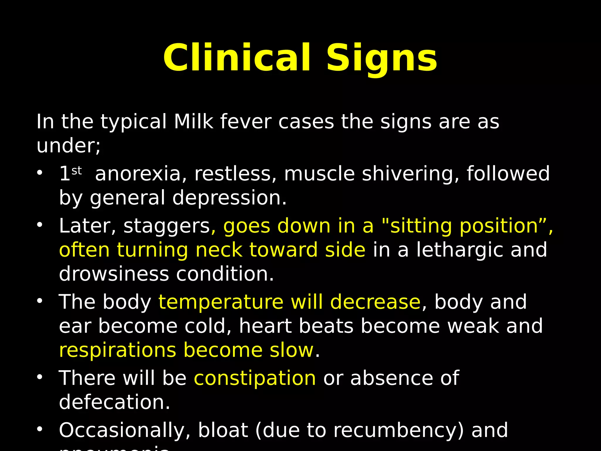 Milk fever | PDF