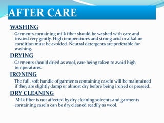 Milk fiber | PPTX