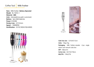 Milk frother Catalog-2022.pptx