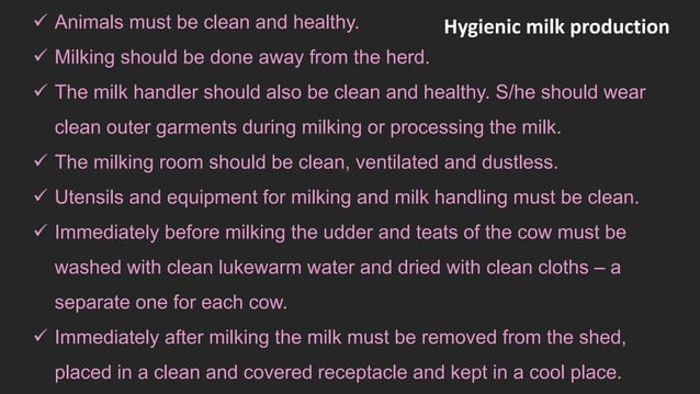 Milk Hygiene - Ensuring-Milk-Hygiene-Essential-Practices-for-Safe-Dairy ...