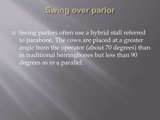 Milking parlor | PPTX