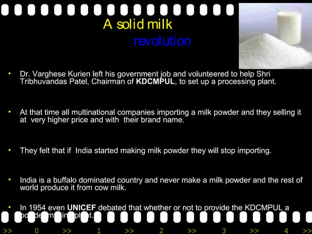 Milk Man Dr.Verghese Kurien | PPT