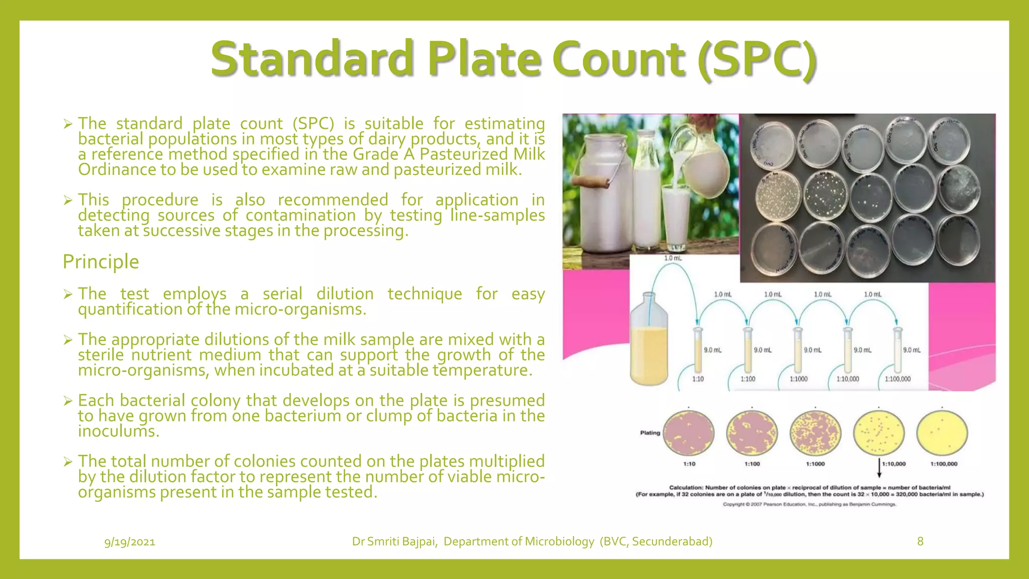 Microbial Examination of Milk .pptx