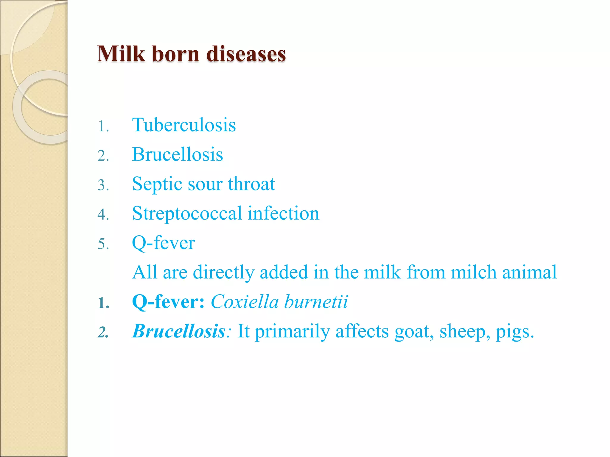 Milk microbiology | PPT | Chemistry | Science