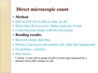 Milk microbiology | PPT