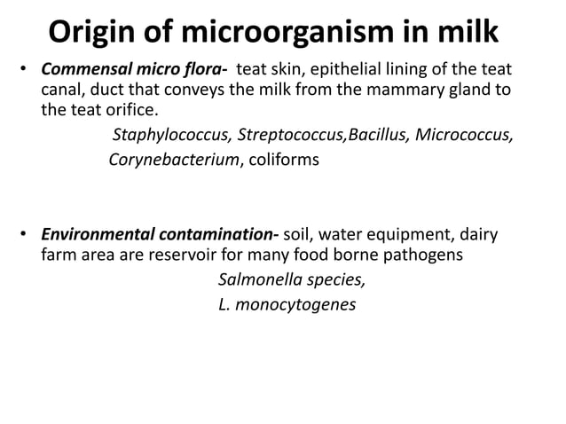 Milk microbiology standards of milk and milk product22222 (2) | PPTX