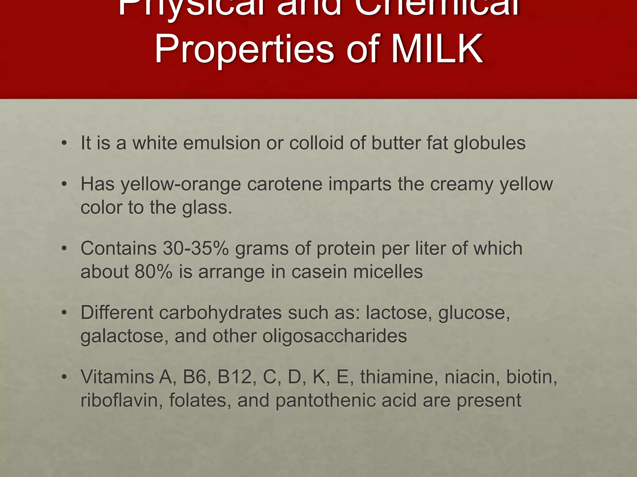 Milk Microbiology | PPTX | Biological Sciences | Science