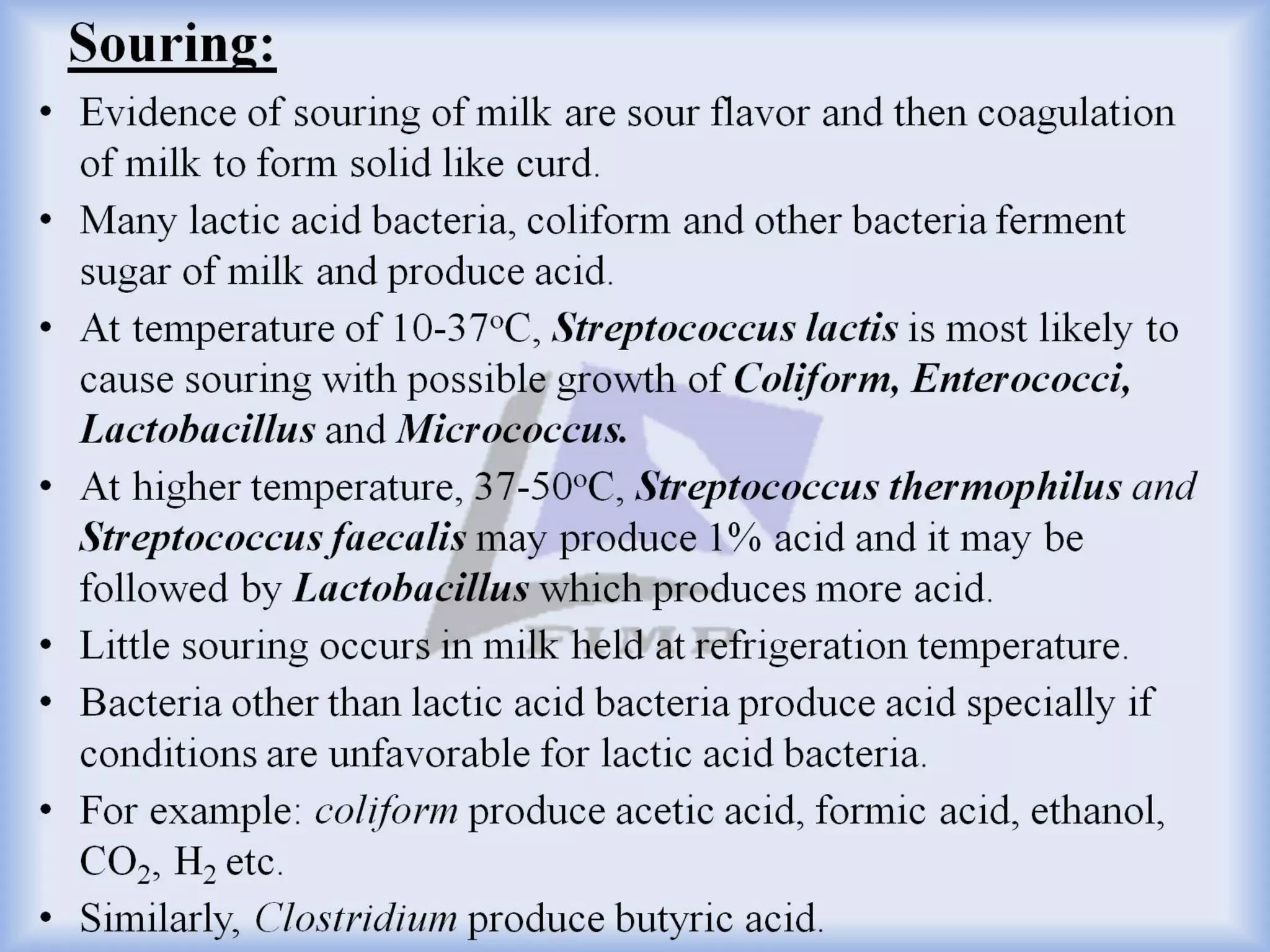 Contamination, Preservation and Spoilage of Milk and Milk Products | PDF