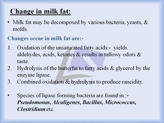Contamination, Preservation and Spoilage of Milk and Milk Products | PDF