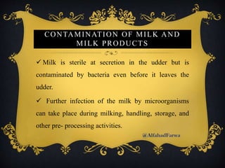Milk & milk products (alfahad farwa) | PPTX