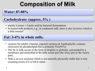 Milk and Milk Products | PPTX