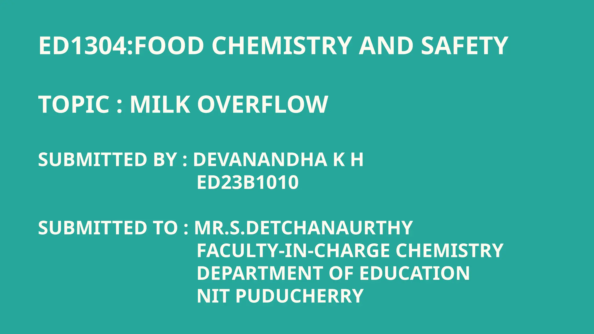 Milk overflow.pptx . | PPT