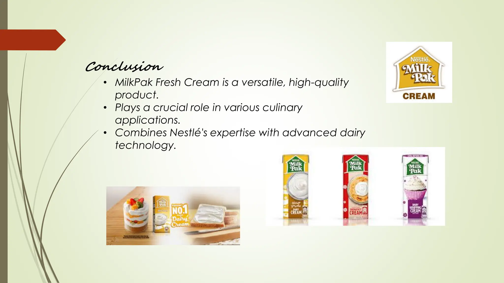 Fresh cream derived from Milk (Processing of milk cream) | PDF
