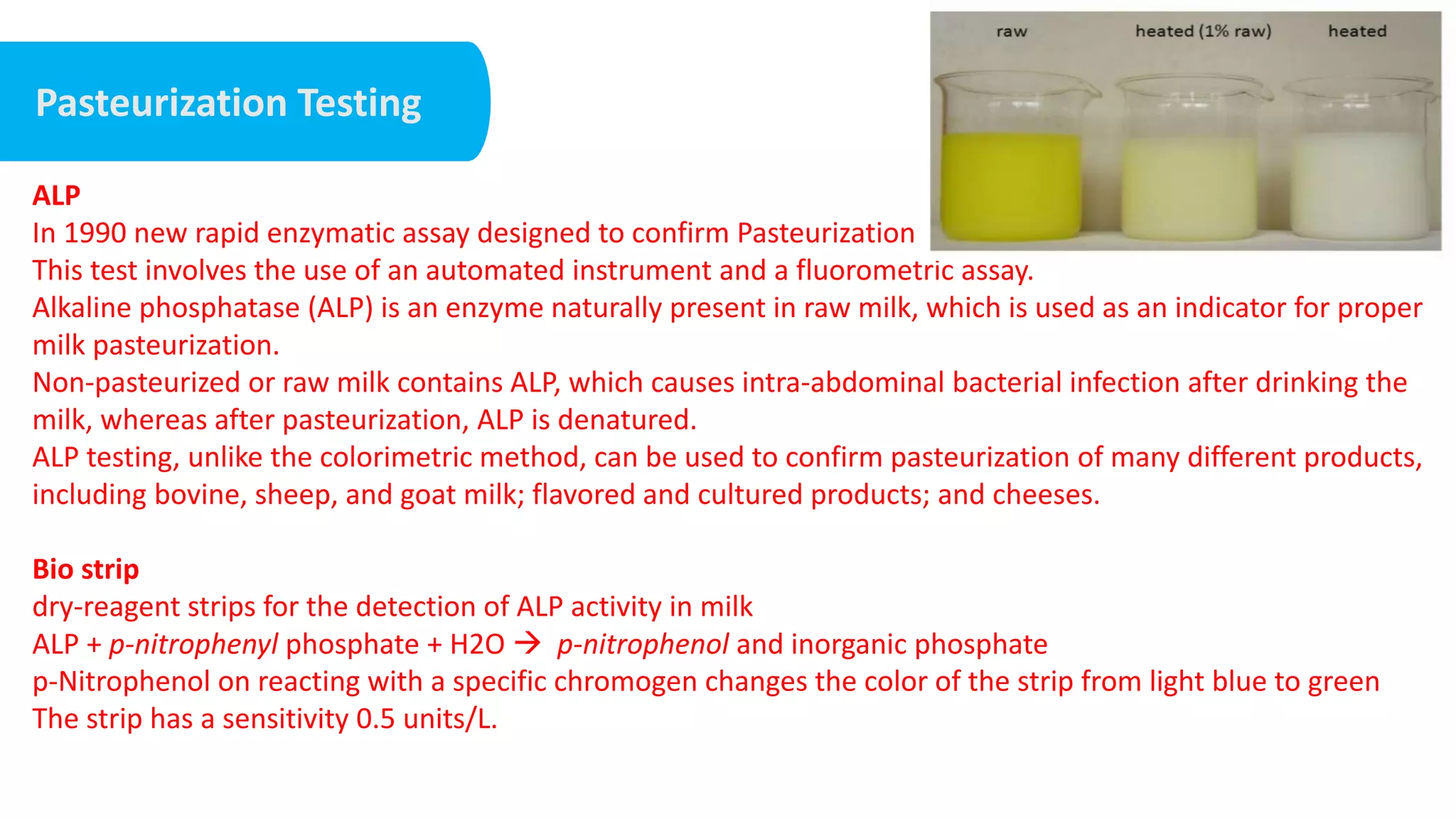 Milk pasteurization | PPTX