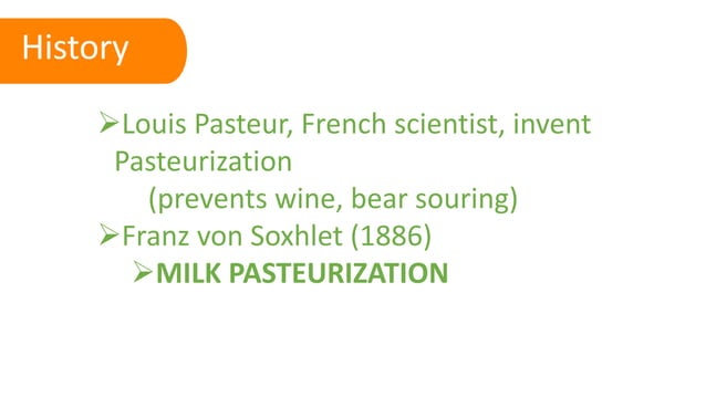 Milk pasteurization | PPTX | Chemistry | Science