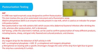 Milk pasteurization | PPTX