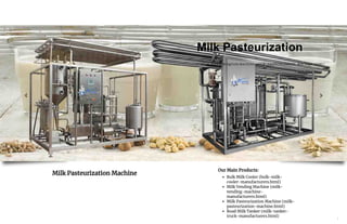 Milk Pasteurization Machine | PDF