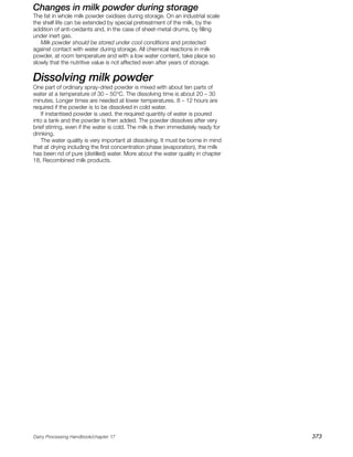 Milk powder | PDF