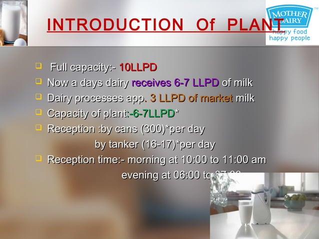 Milk processing | PPT | Agriculture | Industries