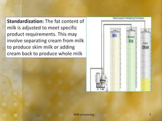milk processing .how to process cheese | PPT