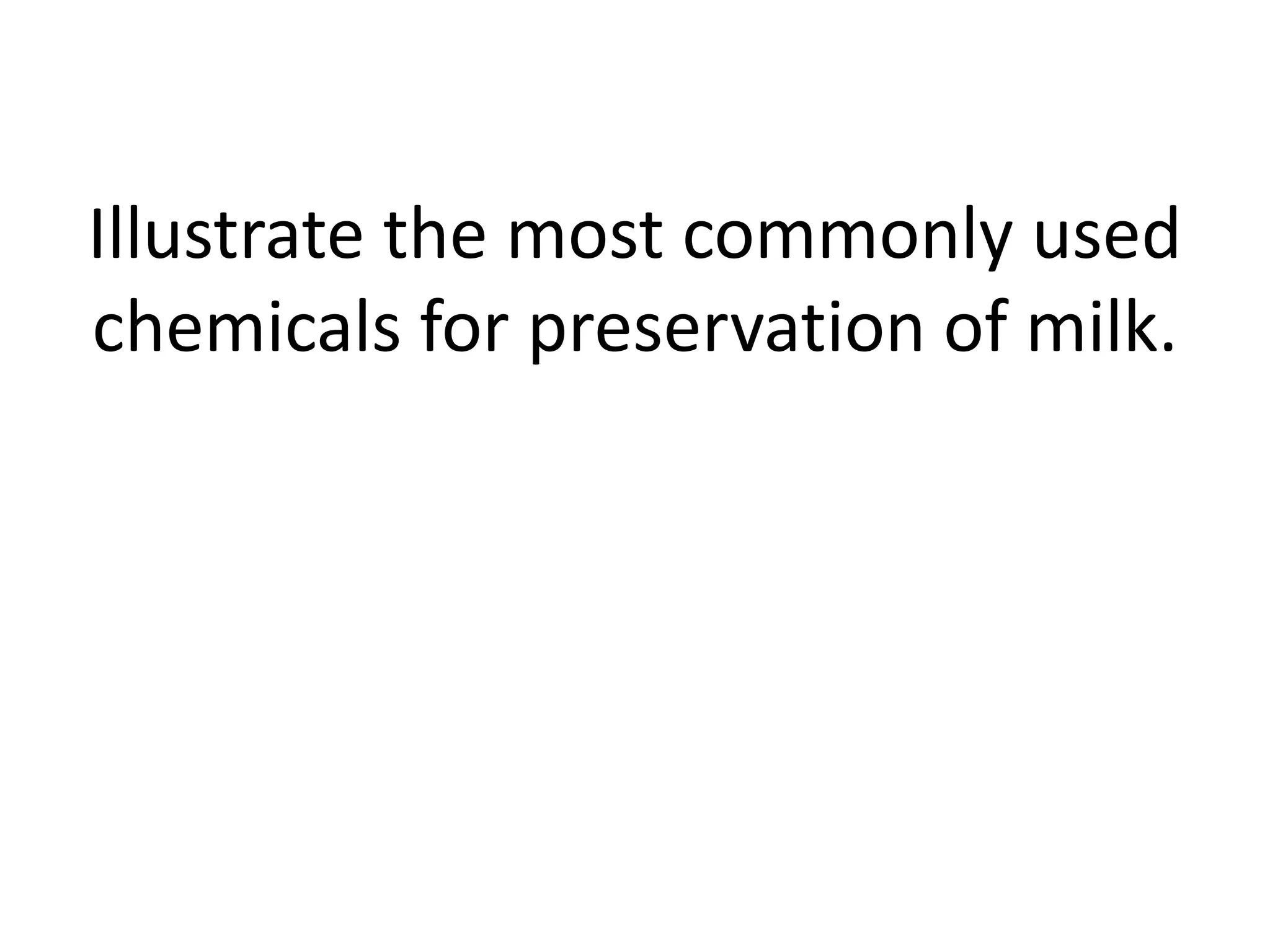 milk processing question - 1 - dairy chemistry | PPTX
