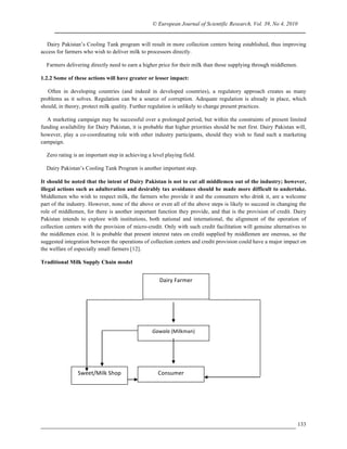 SUPPLY CHAIN MANAGEMENT: MILK COLLECTION & DISTRIBUTION SYSTEM IN ...