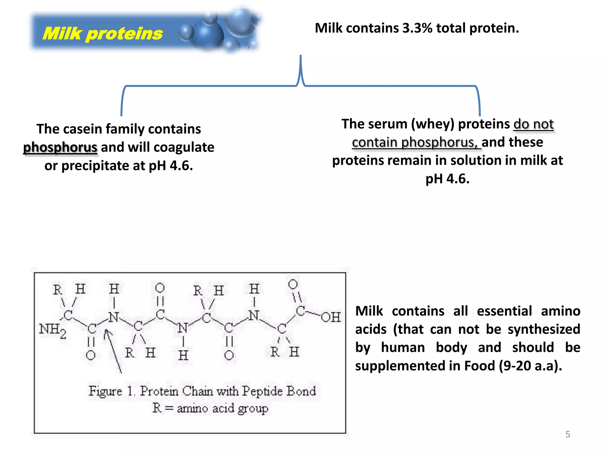 Milk protein introduction. | PDF